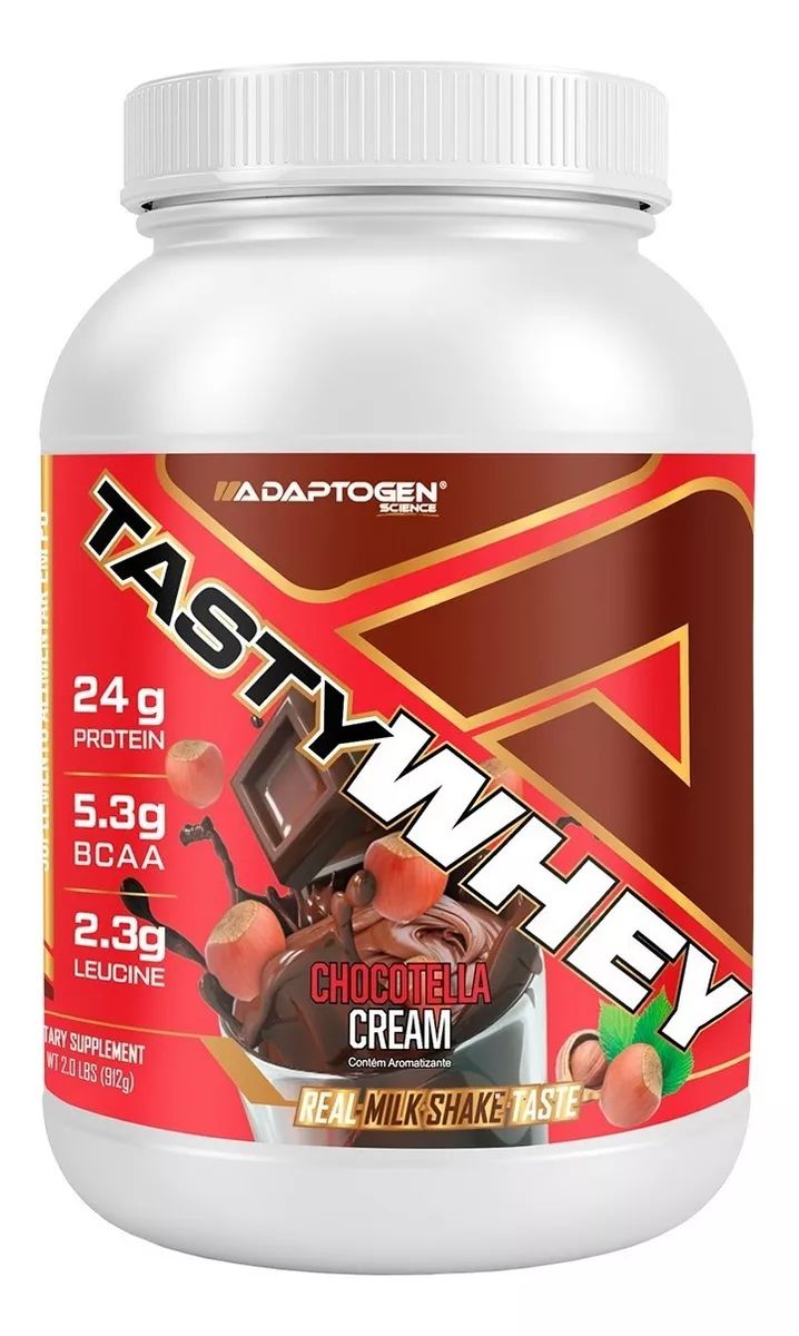 Tasty Whey 900G – Adaptogen Science – Araki Suplementos Atacado!