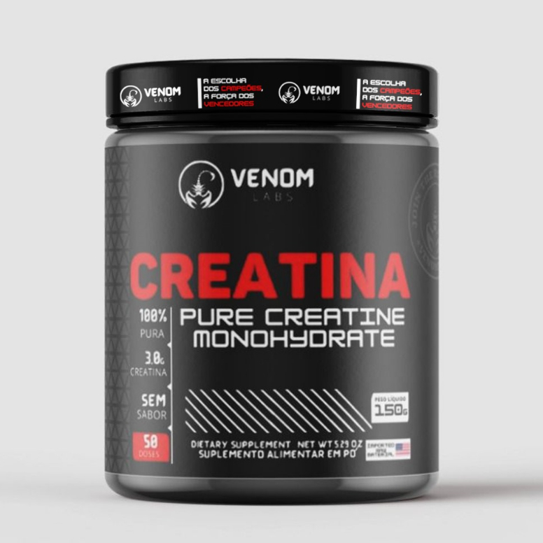 Creatina 100% Pura 150g – Venom Labs – Araki Suplementos Atacado!